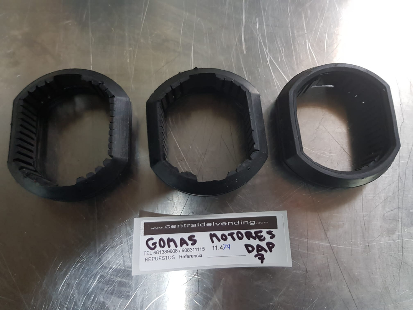 3 UNIDADES GOMA MOTORES CAFETERA SAECO DAP 7 | Central del Vending 3 UNIDADES GOMA MOTORES CAFETERA SAECO DAP 7 | Central del Vending