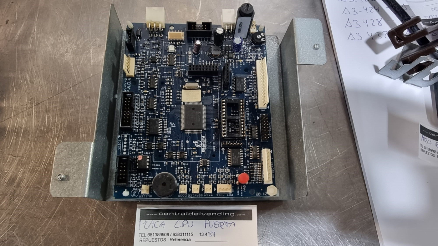 PLACA CPU PUERTA BIANCHI BVM | Central del Vending